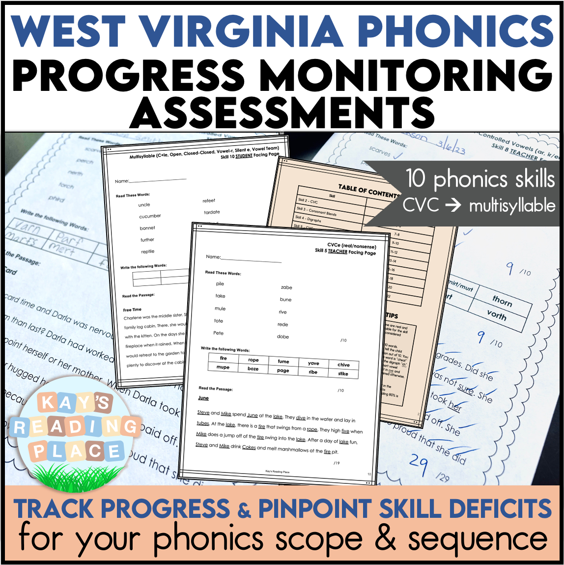 Kay's Reading Place – Reading resources backed by the science of reading.